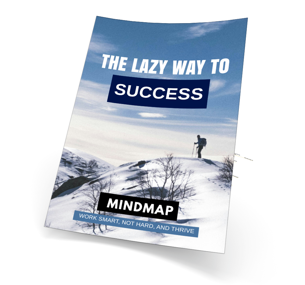 The Lazy Way to Success PLR - Abundance Print
