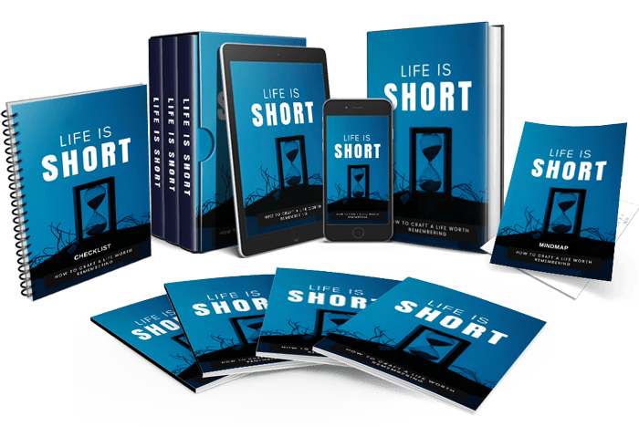 Life Is Short PLR - Abundance Print